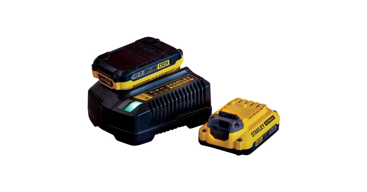 Stanley Batterisett fatmax 18v kapasitet: 2ah antall batterier: 2stk ...