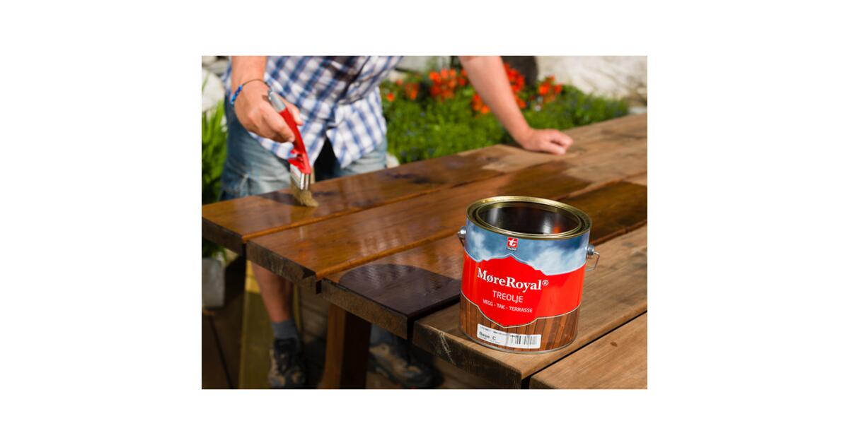 Talgø møreroyal® Terrasseolje eksklusiv grå rg.25 2,7l | Maxbo