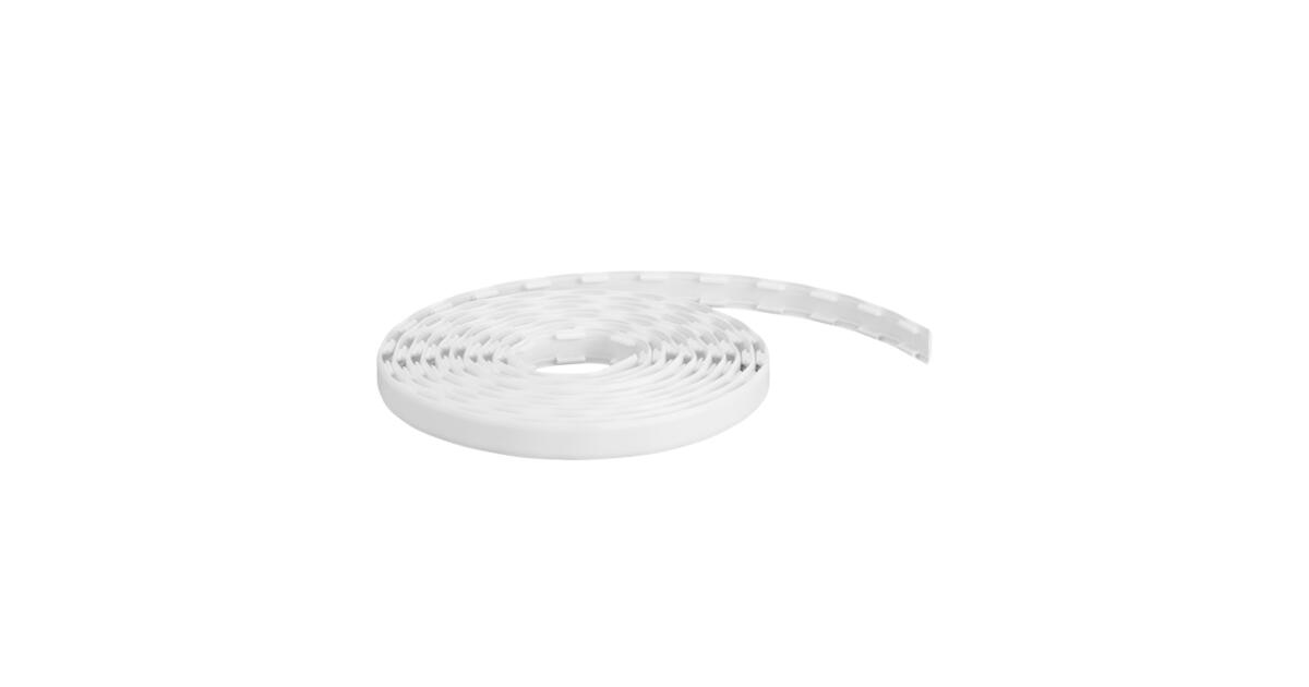 Elfa Dekklist til skinne hvit 4224 mm (rull) | Maxbo