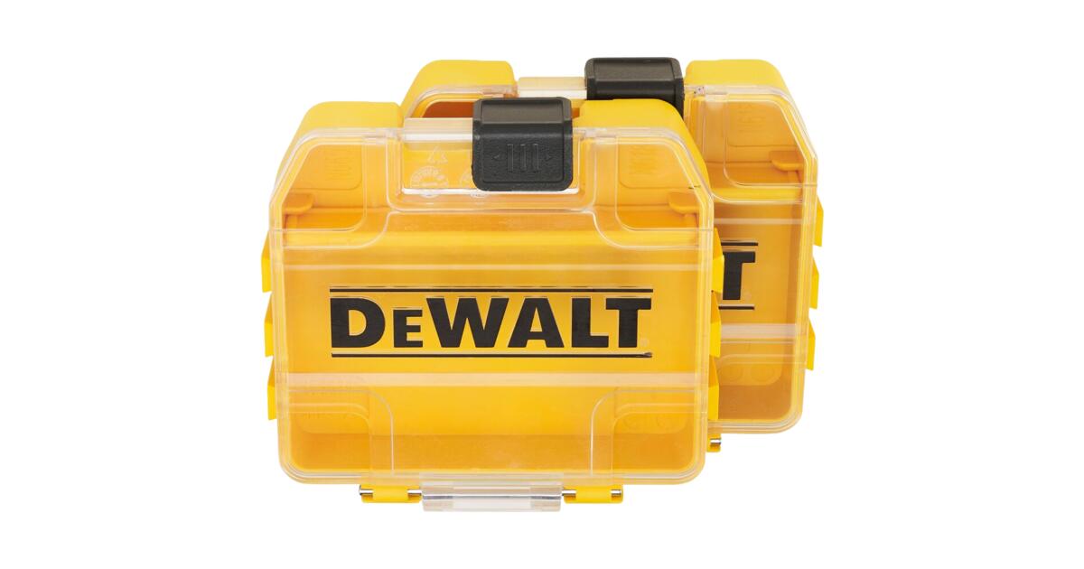 Dewalt Bitsboks tom 2stk dt70800 tough case+ | Maxbo