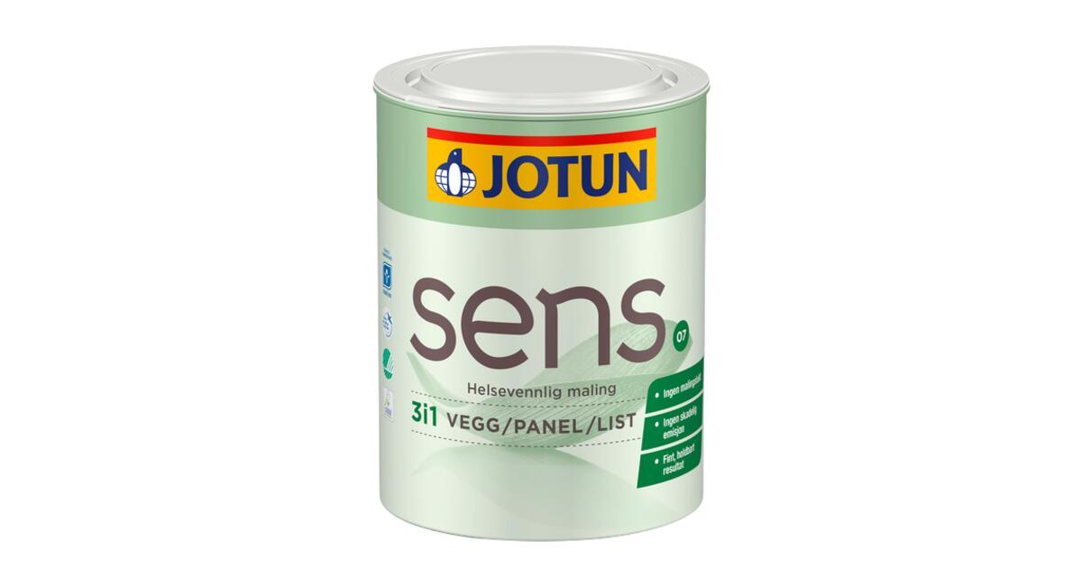 Jotun Veggmaling sens 07 hvit 0,68l | Maxbo