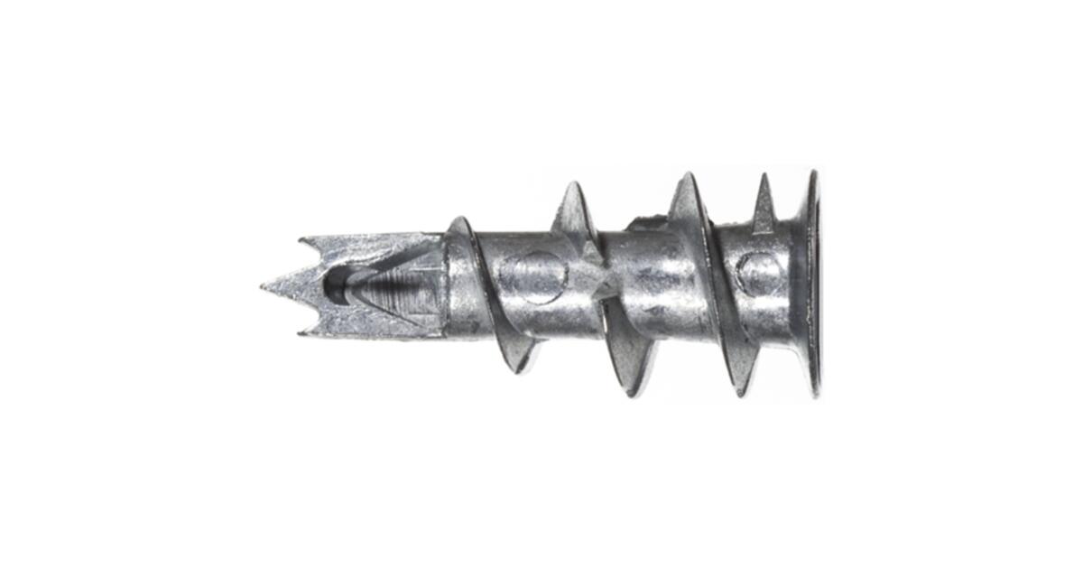 Fischer Gipsanker driva 1-27mm gkms a100 metall m/skruer | Maxbo