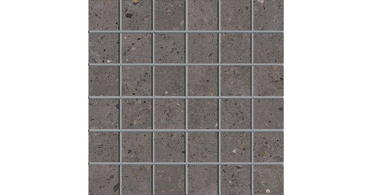 Golvabia Flis koster dark mosasik 50x50mm b: 300mm l: 300mm grå | Maxbo