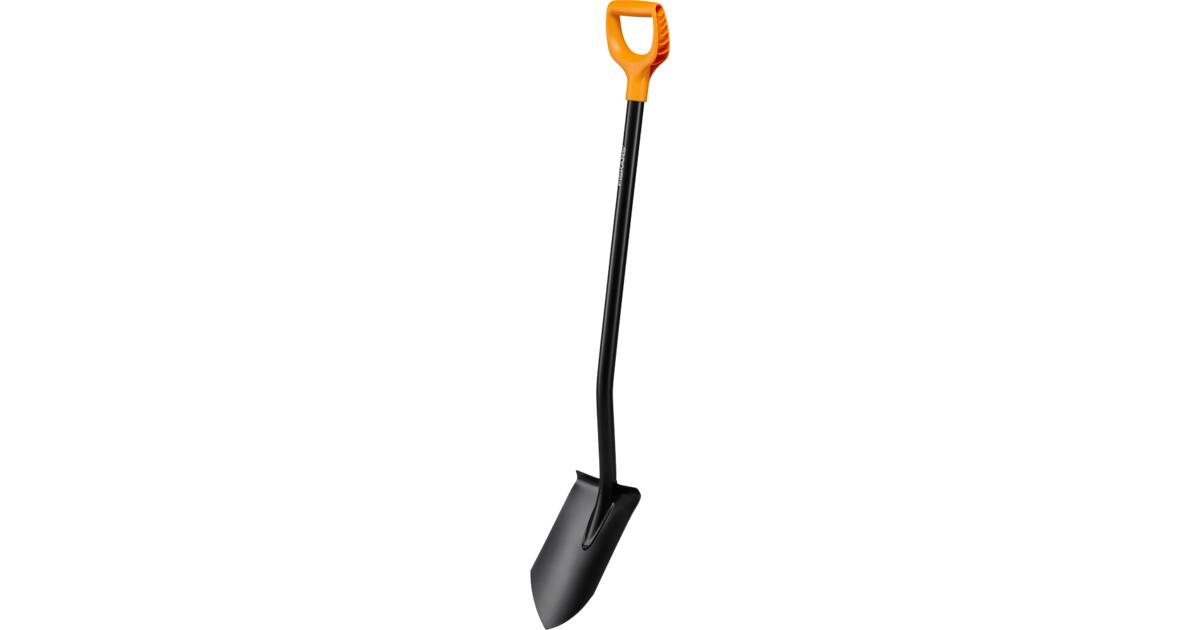 Fiskars Spade solid spiss metall | Maxbo
