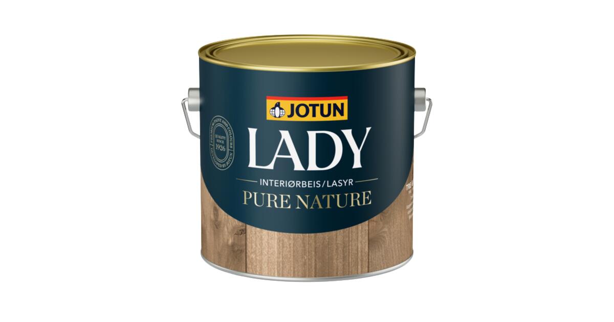 Jotun Interiørbeis lady pure nature klar 2.7l | Maxbo