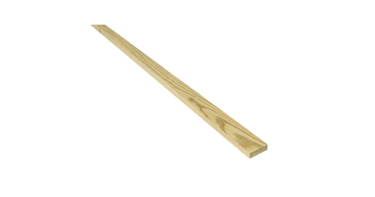 Standardsortiment Lekt/rekke justert cu impregnert furu 11x36 mm klasse ...