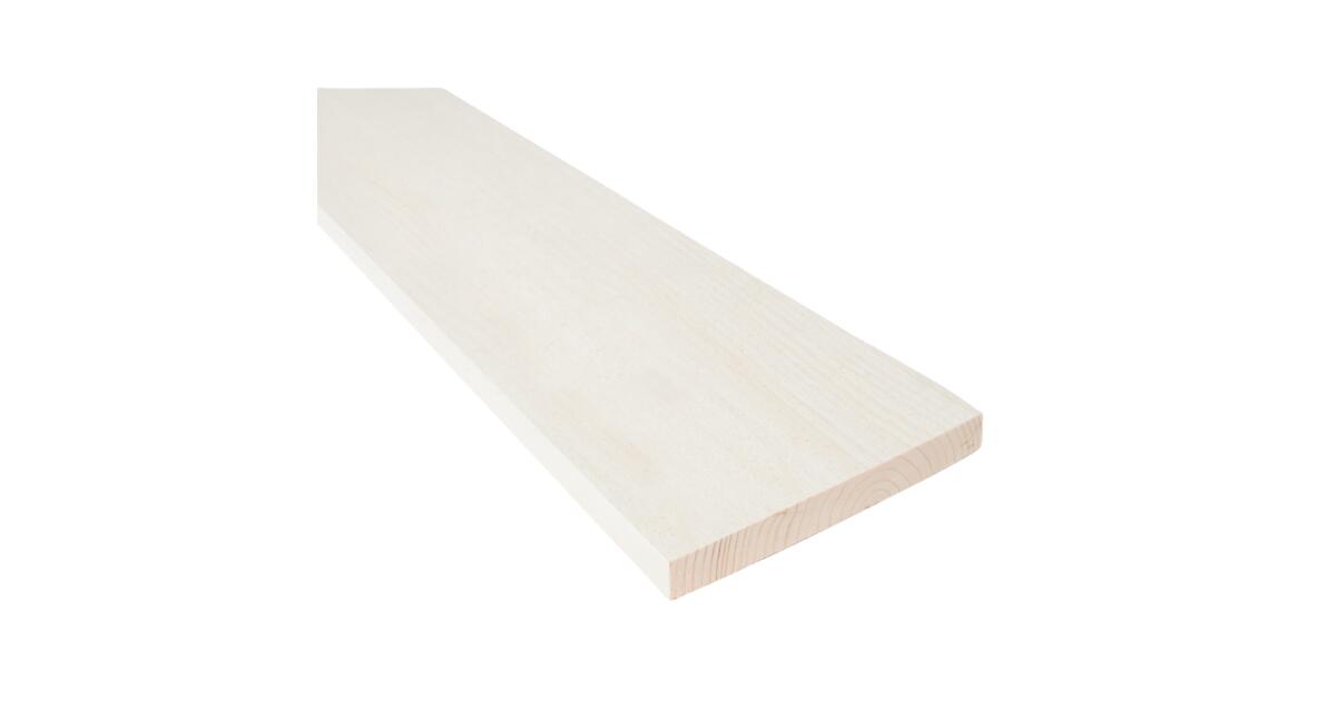 Bergene Holm Kledning rektangulær grunnet gran 22x173x7000 mm malt ...