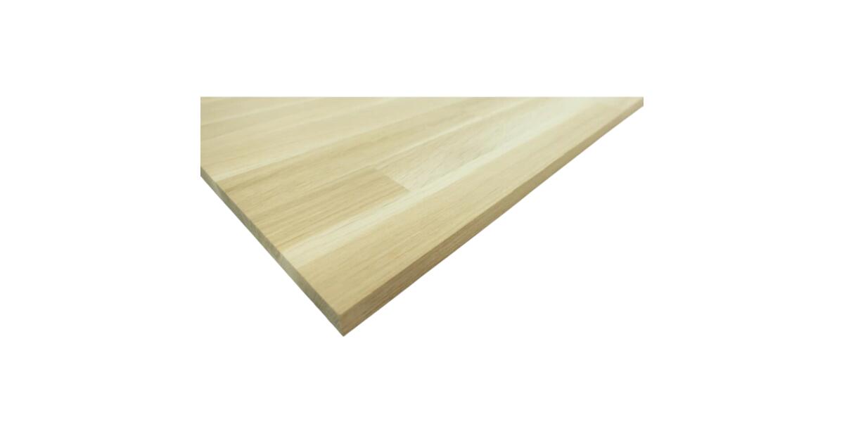 Fritzøe Engros Hobbyplate level eik fingerskjøt 18x400x1200 | Maxbo