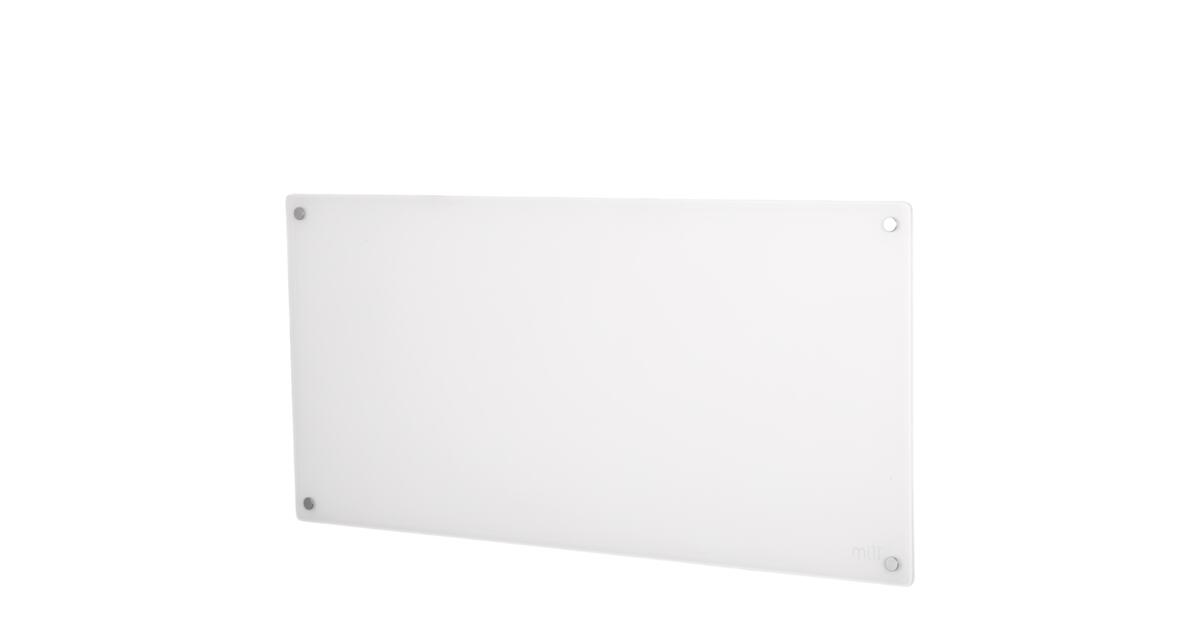 Mill Panelovn gen4 glass wifi 1000w hvit | Maxbo