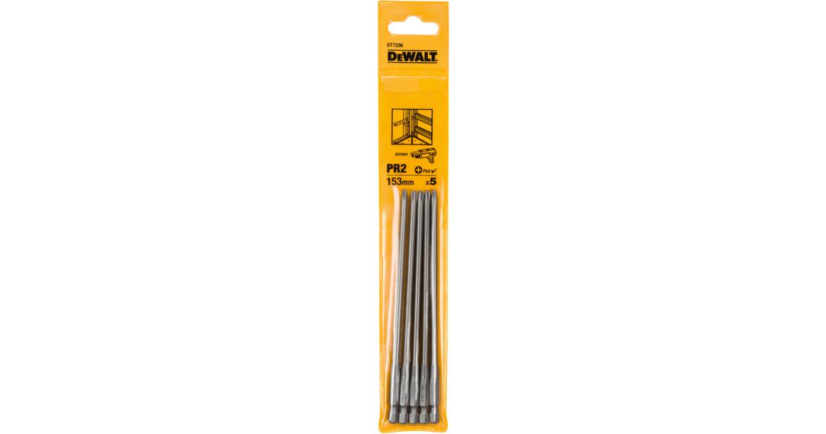 Dewalt Skrubits for gips pr2 5 stk dt7206 | Maxbo