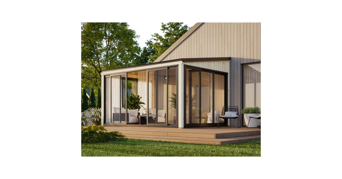 Palmako Hagestue lumi 11,6 m2 slide | Maxbo