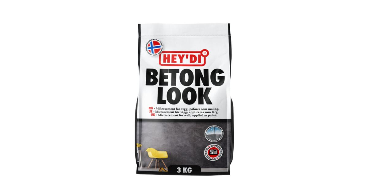 Hey'di Betongmaling 3kg betong | Maxbo