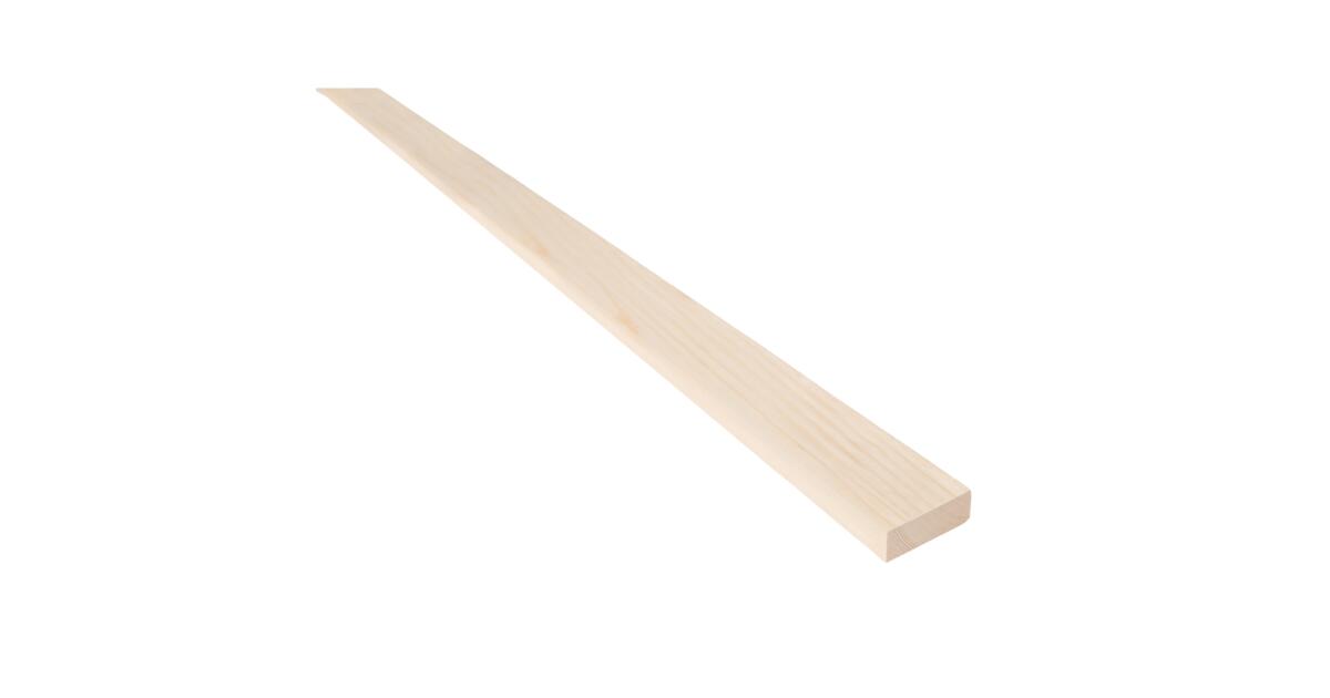 Bergene Holm Lekt justert ubehandlet gran/furu 19x48 mm klasse 1 | Maxbo
