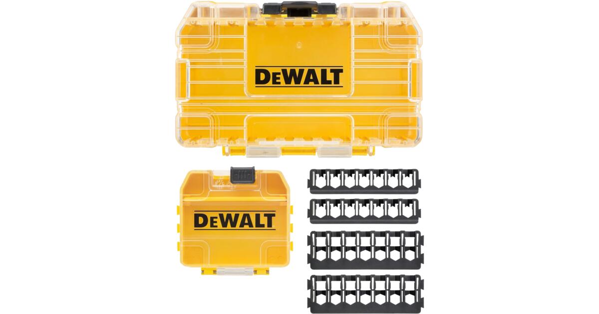 Dewalt Bitsboks tom m innsats dt70801 tough case+ | Maxbo