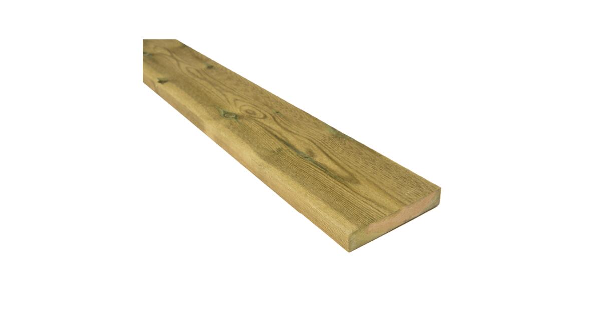 Standardsortiment Kledning rektangulær cu impregnert furu 22x123 mm ...