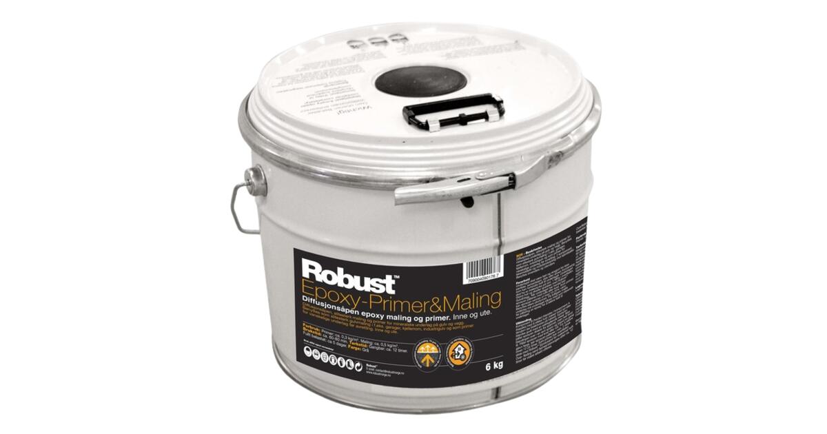 Robust Epoxy primer & maling 6kg | Maxbo