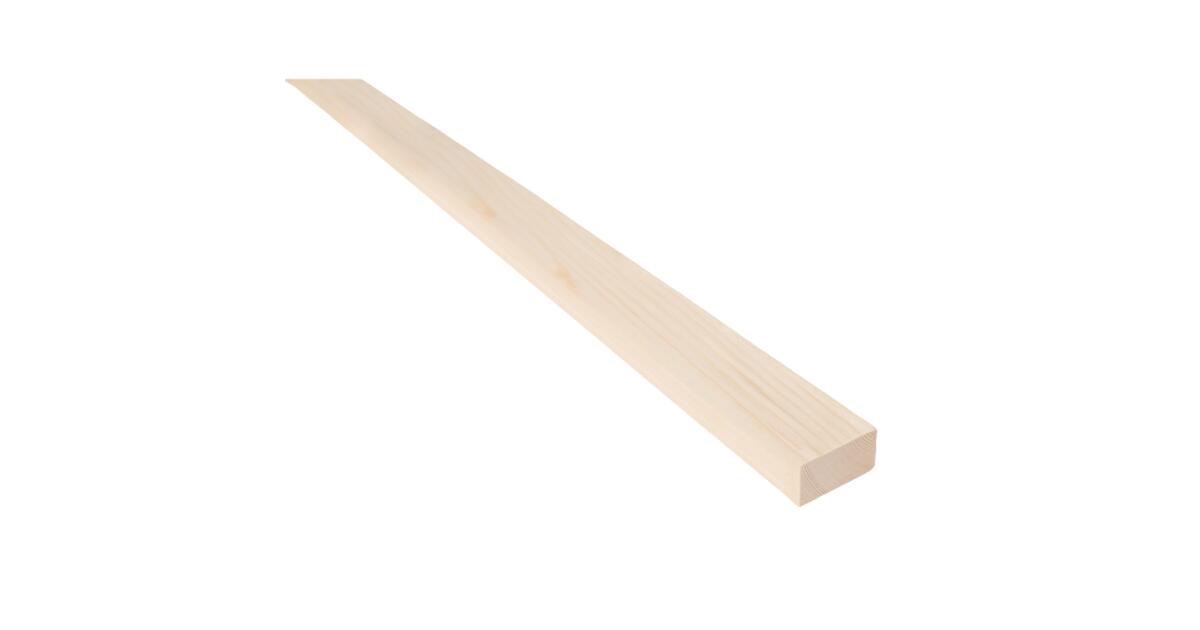 Standardsortiment Lekt justert ubehandlet gran/furu 23x48 mm klasse 1 ...