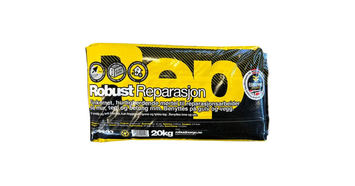 Robust Reparasjonsmasse 20kg | Maxbo