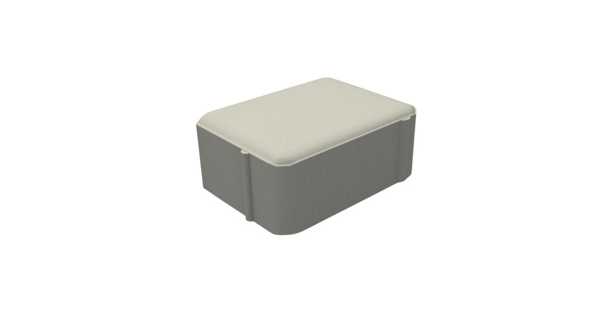 Aaltvedt Belegningsstein kongsgård h: 60mm b: 105mm l: 140mm grå pr m2 ...