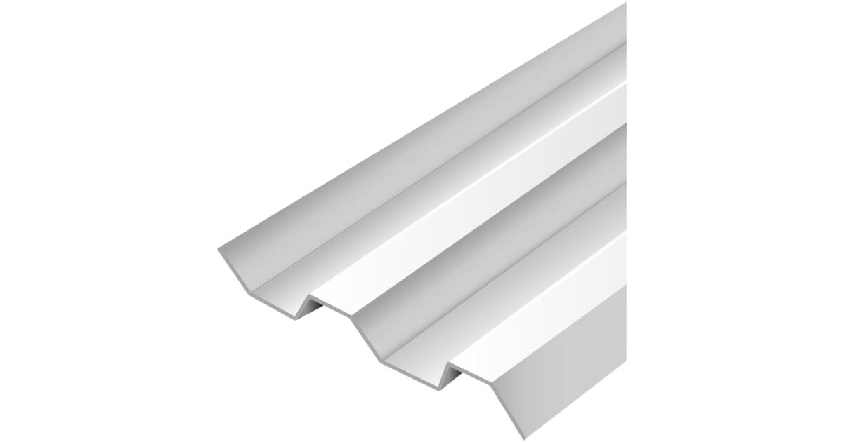 Plastmo Vegg-/himlingsplate trp16 innvendig plast b: 1090mm l: 3100mm ...