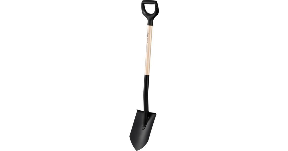 Fiskars Spade solid spiss tre | Maxbo