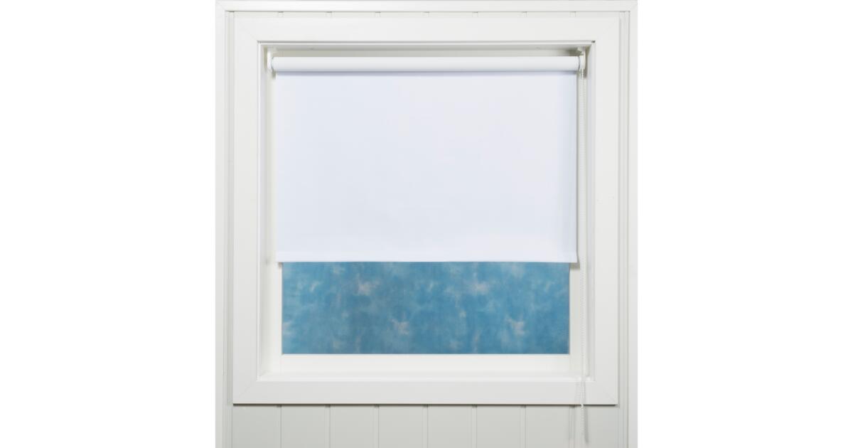 Vista Rullegardin lystett hvit 80 cm | Maxbo