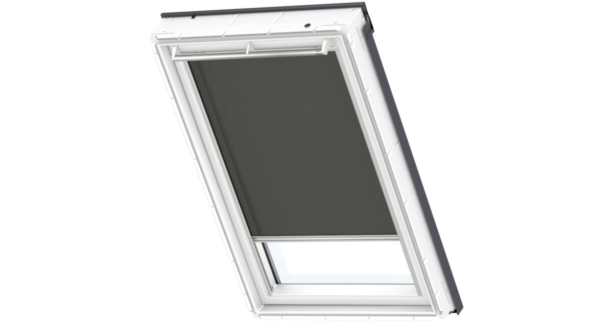 Velux Rullegardin mk08 sort til ggl, ggu, gpl og gpu mk08 | Maxbo