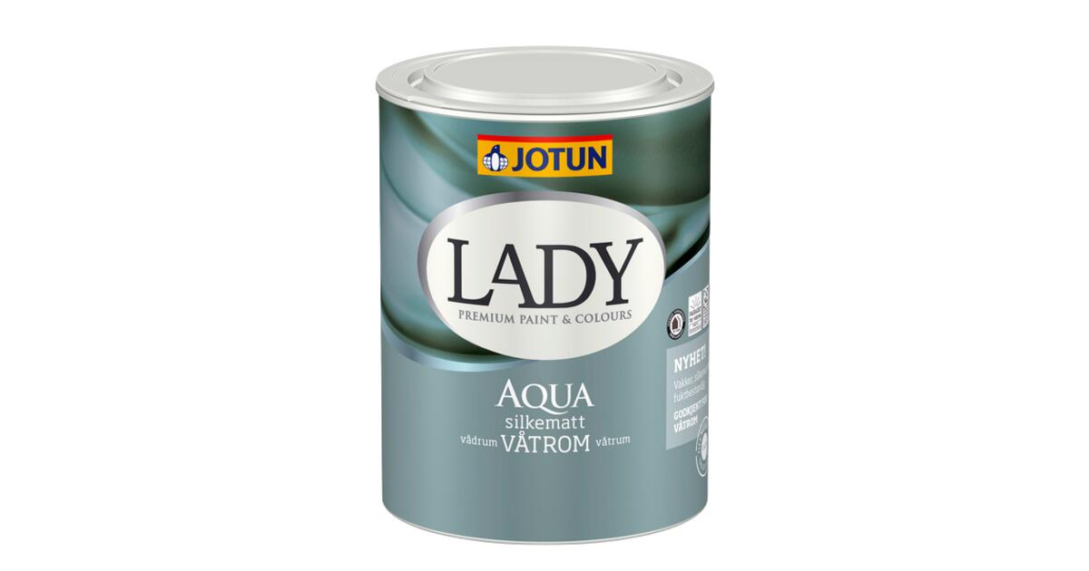 Jotun Våtromsmaling lady aqua hvit base 0.68l | Maxbo