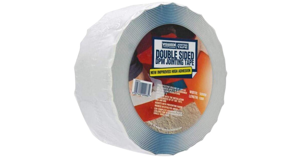 Teknikk AS Tape dobbelsidig for radonmembran 50mmx10m butyl/skjøte-tape ...