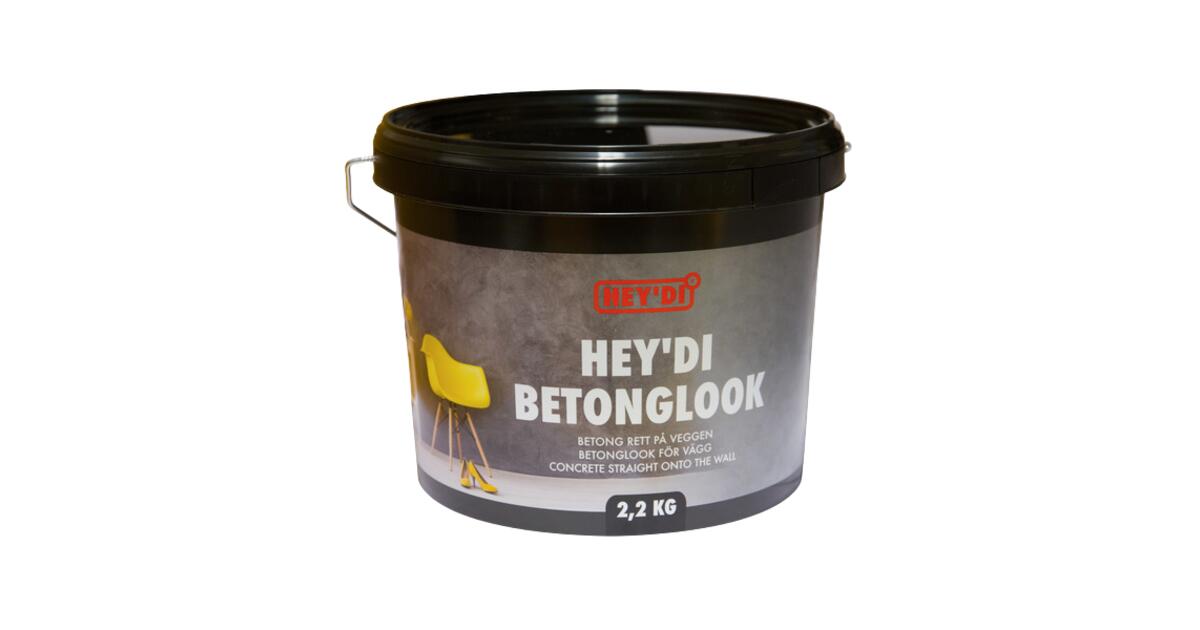 Hey'di Betongmaling betonglook 2,2kg betong | Maxbo