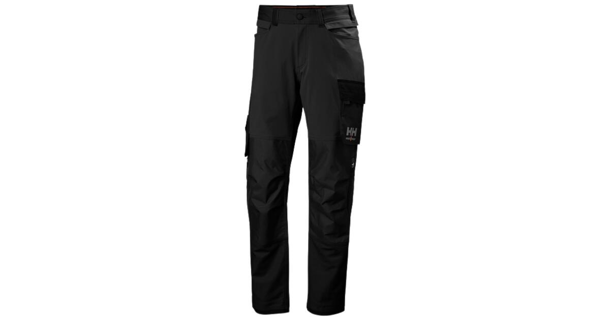 Helly Hansen Arbeidsbukse oxford 77395 sort c44 | Maxbo