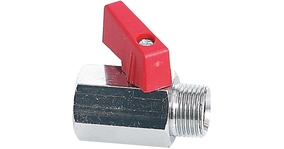 Mft Tappekran 3/8" m/kuleventil | Maxbo