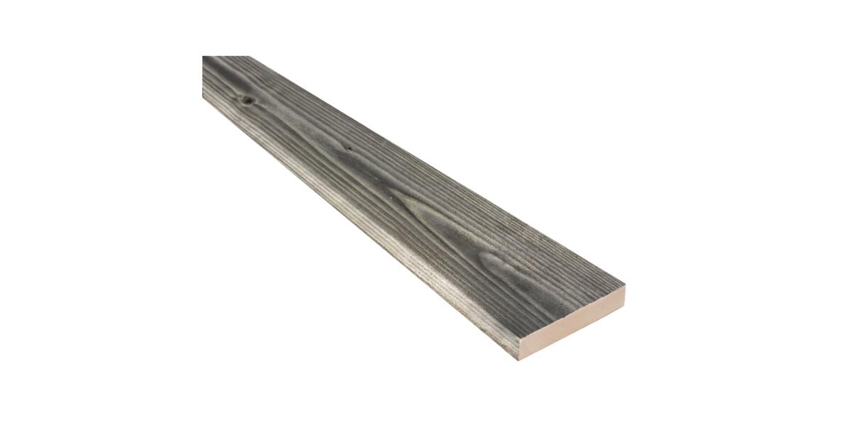 Nord Kledning rektangulær impregnert gran 19x98 mm klasse 1 grå | Maxbo