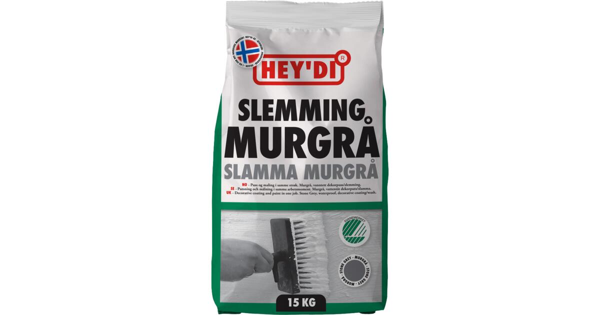 Hey'di Slemming murgrå 15kg heydi | Maxbo