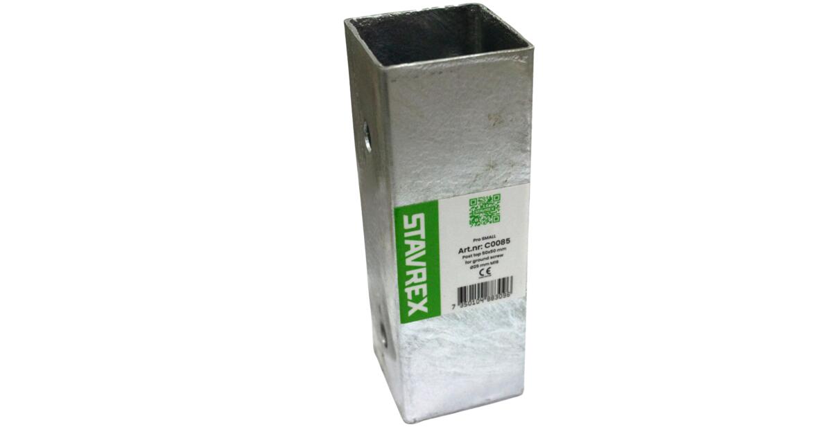 Stavrex Stolpesko 50x50mm ø 25mm m16 | Maxbo