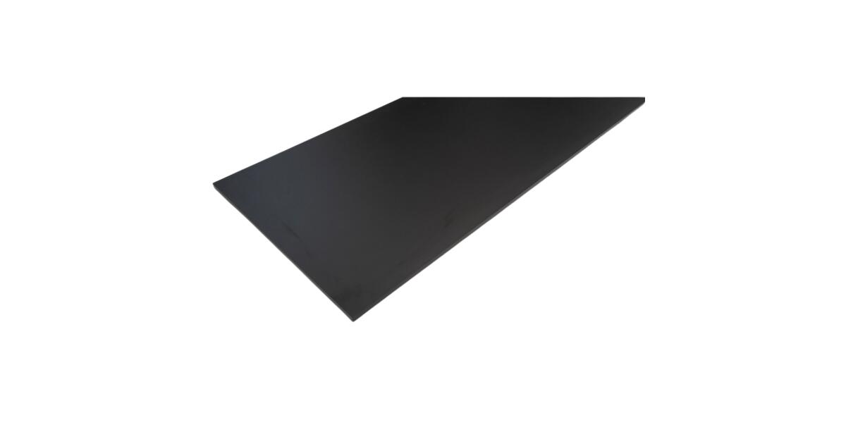 Fritzøe Engros Hobbyplate woodworld svart 18x600x1200 melamin kantet 4 ...