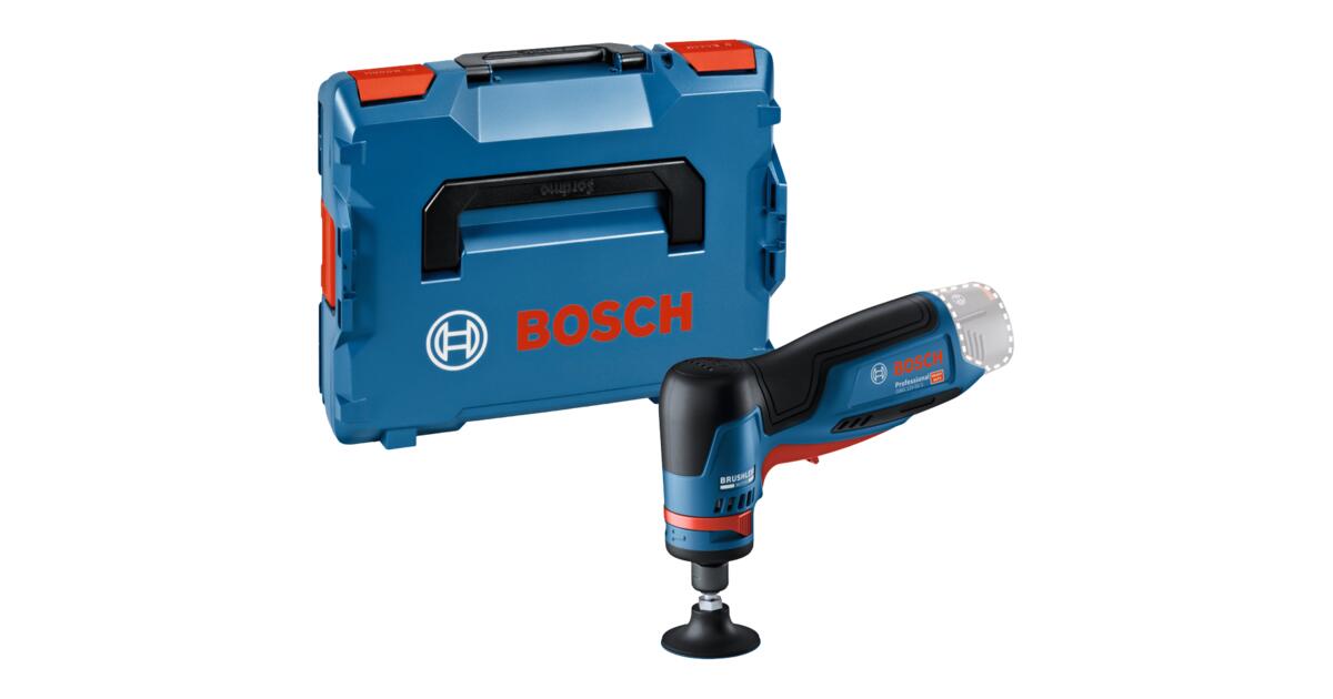 Bosch Slipemaskin vinklet gwg 12v-50s l-b solo l-boxx uten batteri og ...