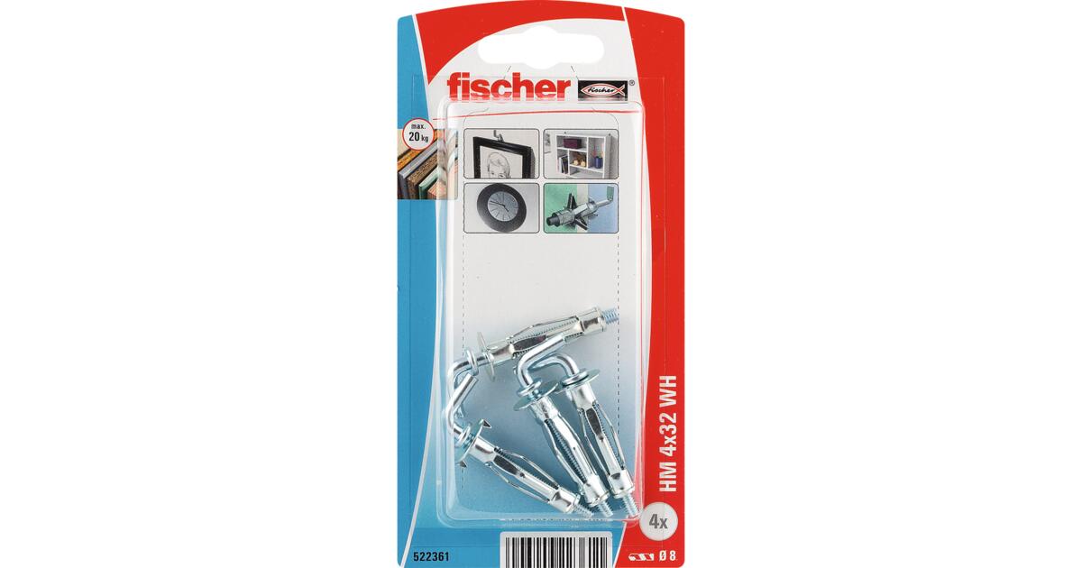 Fischer Gipsplateanker hm 4x32 hk bk | Maxbo