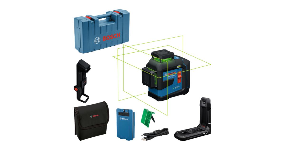 Bosch Linjelaser grønn gll 80-33 g/li | Maxbo