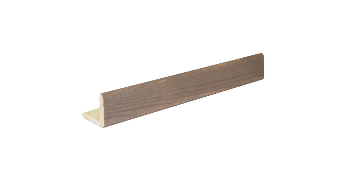 Combiwood Vinkellist beiset furu t: 33mm b: 33mm l: 2700mm saltgrå | Maxbo