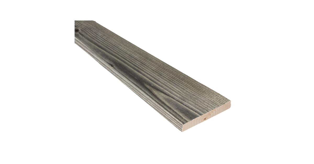 Nord Kledning rektangulær impregnert gran 19x123 mm klasse 1 grå | Maxbo
