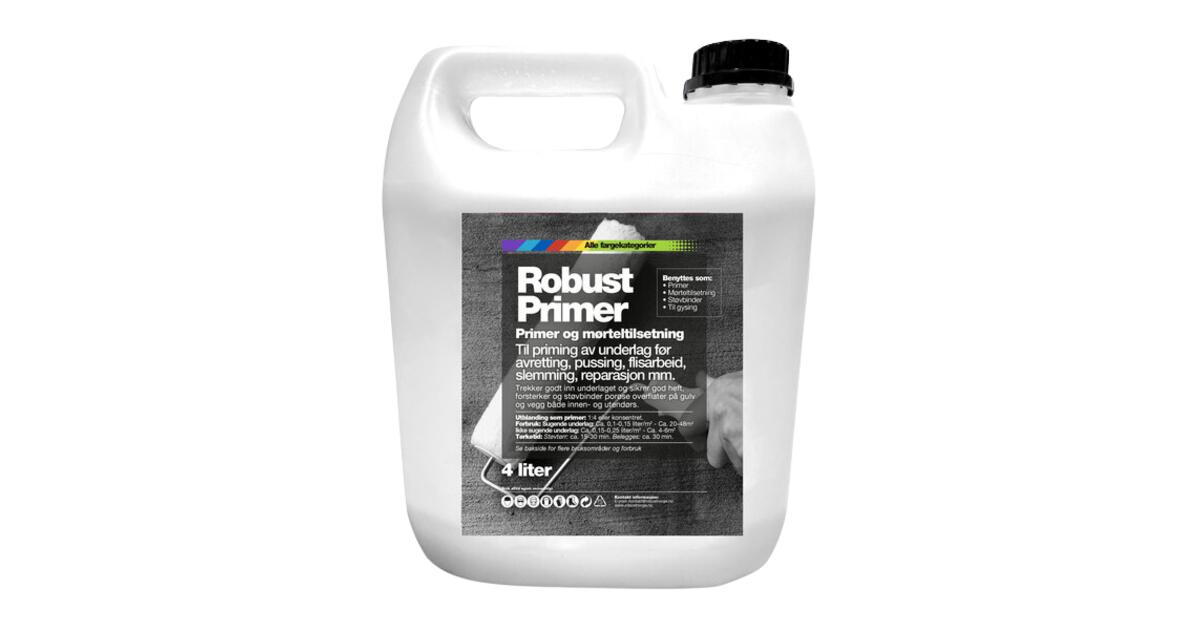 Robust Primer og tilsetning 4l | Maxbo