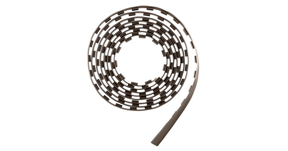 Elfa Dekklist til skinne graphite 4224 mm (rull) | Maxbo