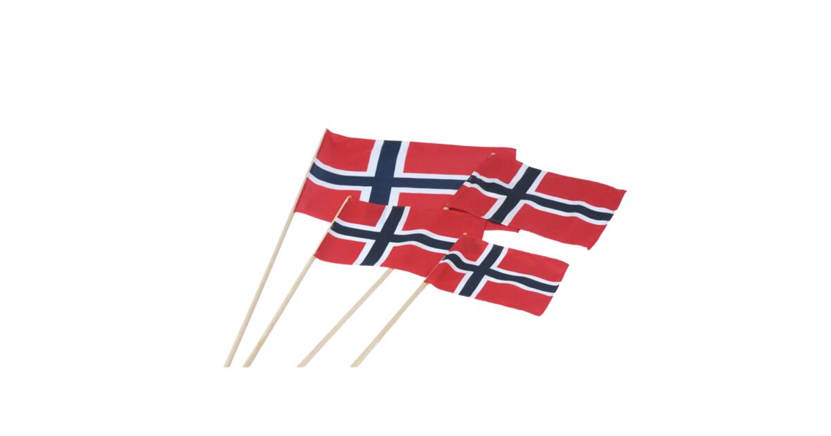 Oslo Flaggfabrikk Flagg 21x15x55cm | Maxbo