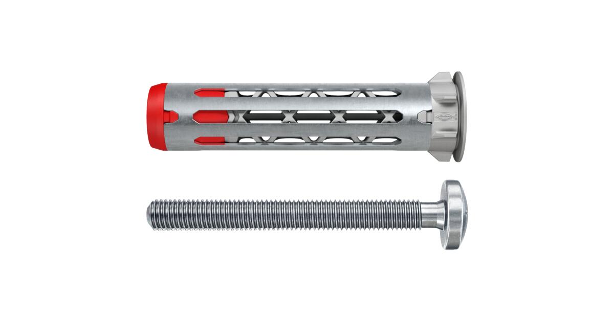 Fischer Plateanker duohm 6 x 55 s tx30 a25 med panhodet skrue | Maxbo