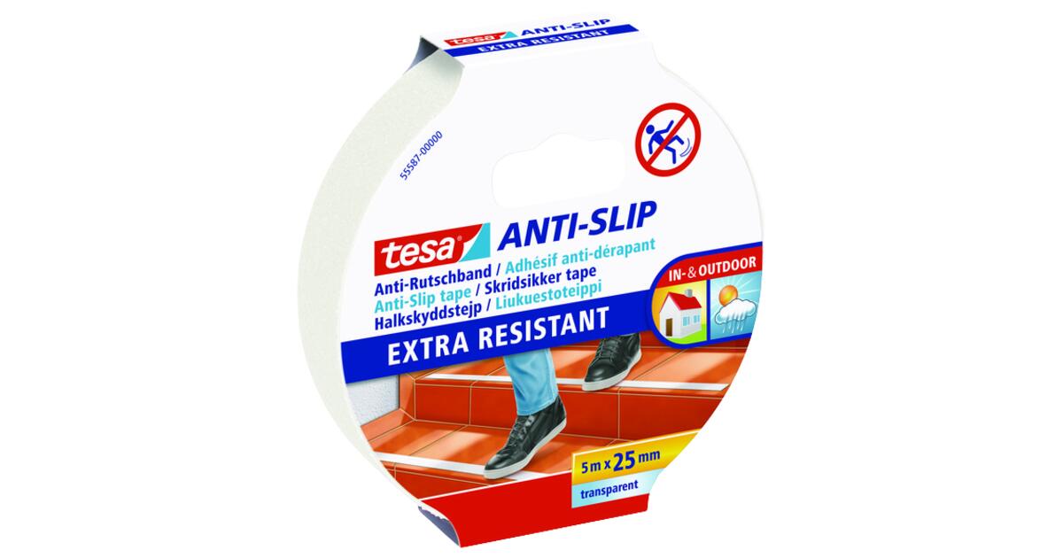 Tesa Teip antiskli 5mx25mm transp | Maxbo