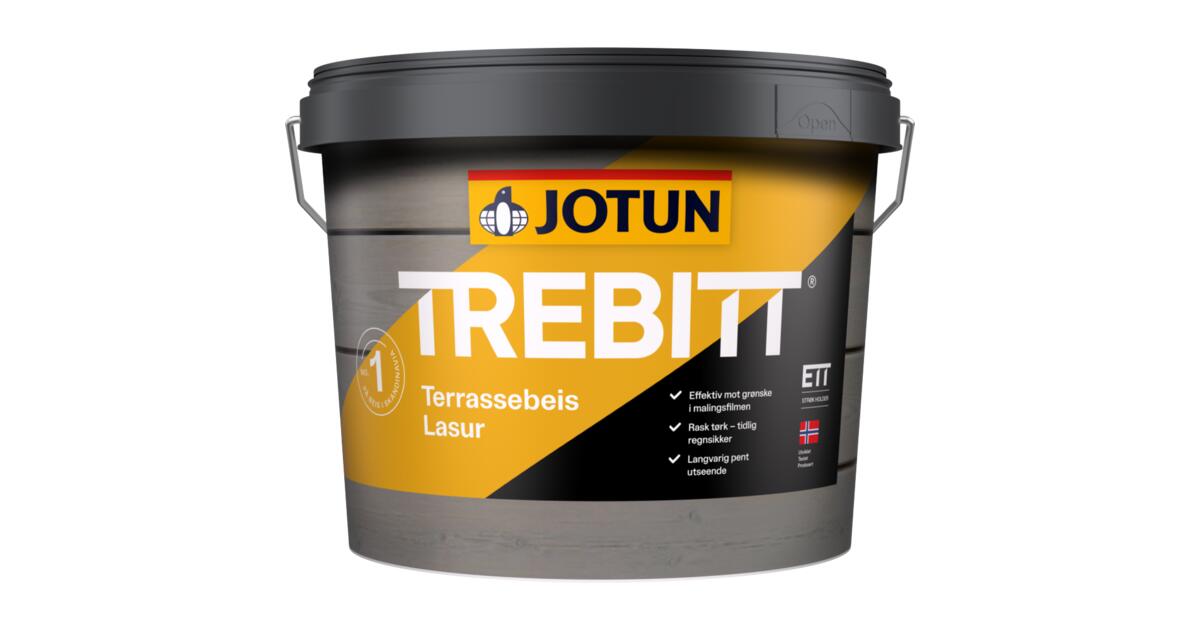 Jotun Terrassebeis trebitt naturlig sølvgrå 3l | Maxbo