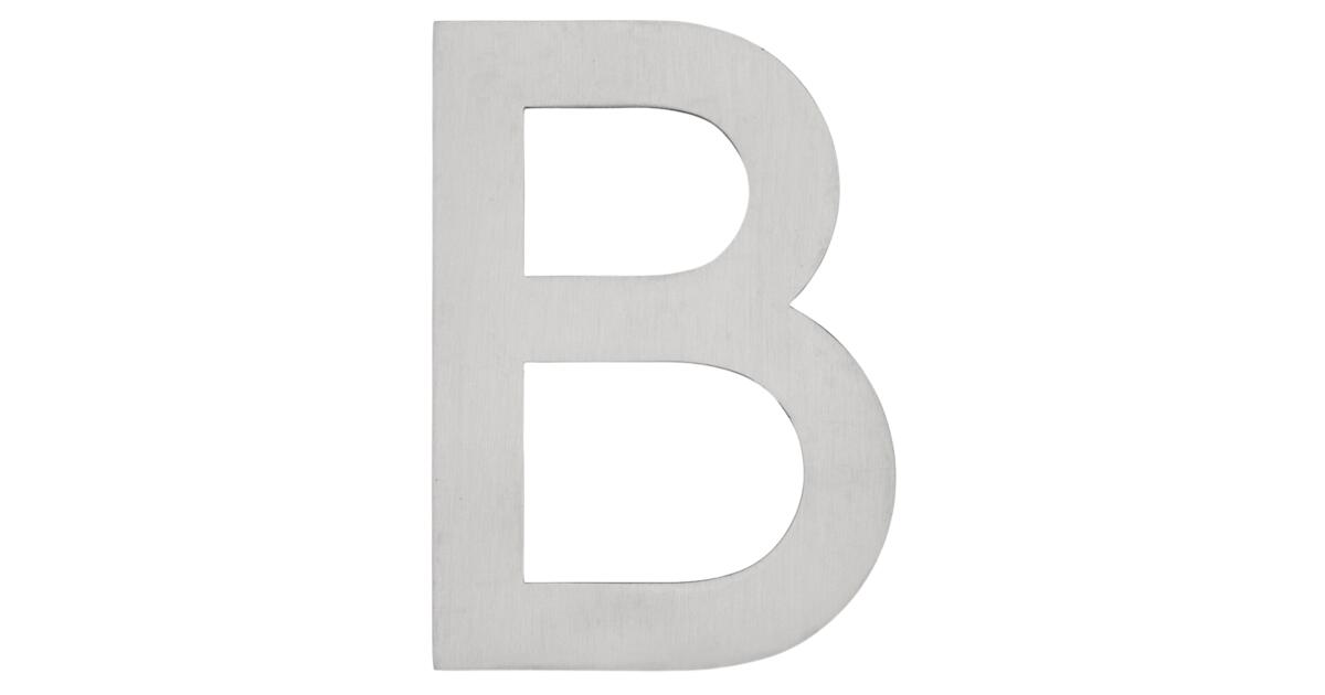 Habo Bokstav home rustfri b sb | Maxbo