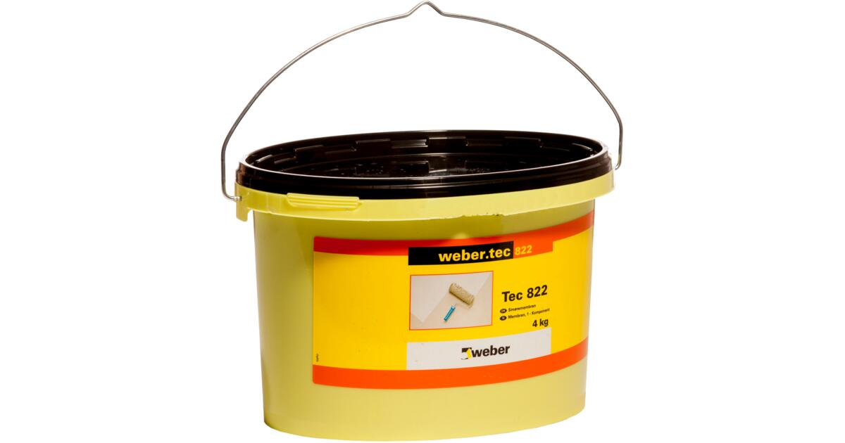 Weber Saint-Gobain Membran tec 822 4kg tidligere deitermann superflex 1 | Maxbo