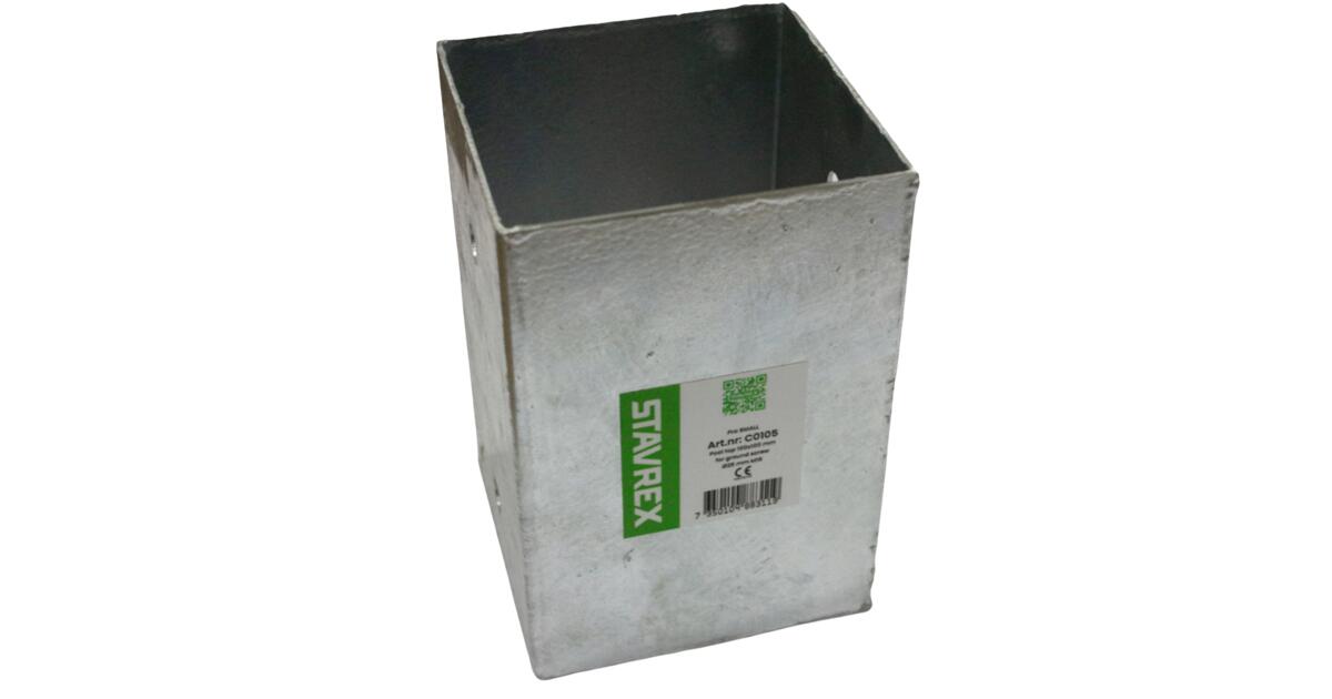 Stavrex Stolpesko 100x100mm ø 25mm m16 | Maxbo